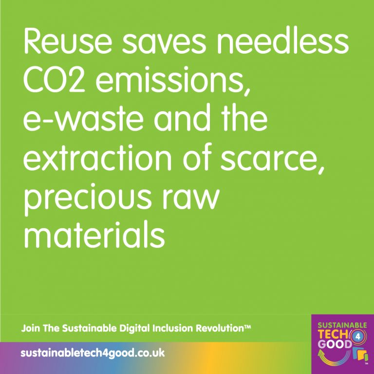 Sustainable Tech 4 Good – Tackles digital inequality by repair and ...